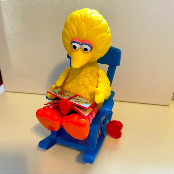 Sesame Street | Toys | Sesame Street Vintage 9s Big Bird Rocking Chair ...
